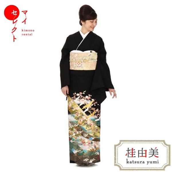 ↓【もっと見る】をクリックして予約状況カレンダーをご確認してください。<商品名>　mito_464　:　桂由美　華やかな庭園<素材>　表地：正絹100％　裏地：比翼仕立合成繊維<サイズ>　裄68cm・身丈...