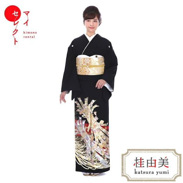 ↓【もっと見る】をクリックして予約状況カレンダーをご確認してください。<商品名>　mito_477　:　桂由美　N　大束ね熨斗と宝寿<素材>　表地：正絹100％　裏地：比翼仕立合成繊維<サイズ>　裄68c...