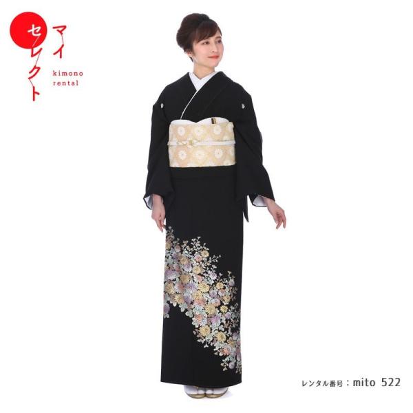 ↓【もっと見る】をクリックして予約状況カレンダーをご確認してください。<商品名>　mito_522　:　和田光正　御苑高雅<素材>　表地：正絹100％　裏地：比翼仕立合成繊維<サイズ>　裄68cm・身丈1...