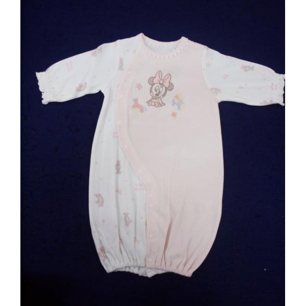 ベビーミニー　ベビードレス秋・冬使用＜サイズ＞身長：50cm〜70cm体重：3Kg〜9Kg＜素材＞綿100％＜発送＞レターパック発送（1枚まで）＊店舗でも販売しておりますので先に売り切れてしますこともありますのでその際はご了承のほどお願いし...