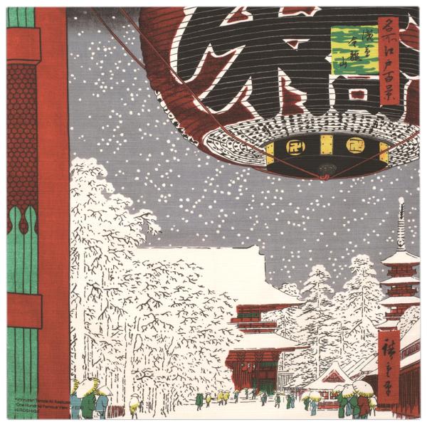 風呂敷 浅草雷門 グレー 灰色 浅草 東京 寺 シンプル シック 日本製  和柄 綿100％ 粋 モダン 北欧  インテリア スカーフ リメイク タペストリー ワイン包装 プレゼント 贈り物 ギフト 包装 包む 布 生地 カバー お洒落 可...