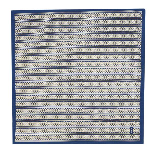 風呂敷 日本製 50cm幅 中巾 吉原つなぎ 鎖 クサリ チェーン 有職 縮小風呂敷 綿100％ 粋 モダン 北欧 テーブルクロス インテリア スカーフ リメイク タペストリー ワイン包装 ペットキャリー プレゼント 贈り物 ギフト 包装 ...