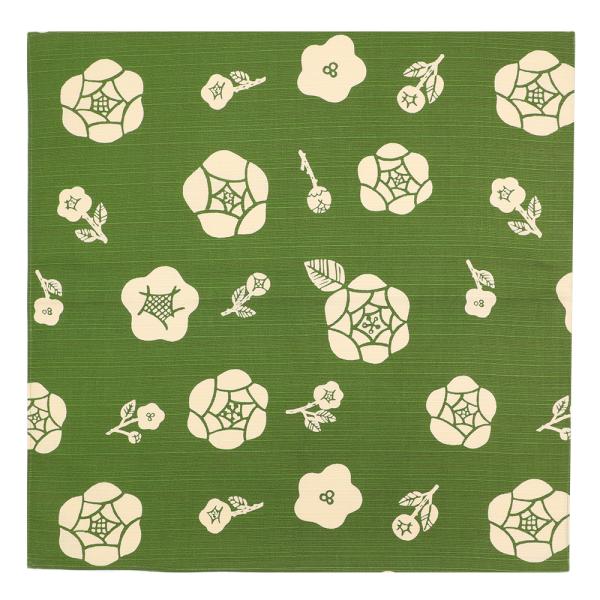 風呂敷 日本製 50cm幅 中巾 リバーシブル 薔薇 バラ ばら 花 草色 緑 ピンク 和 京の両面おもてなし 綿100％ 粋 モダン 北欧 テーブルクロス インテリア スカーフ リメイク タペストリー ワイン包装 ペットキャリー プレゼン...