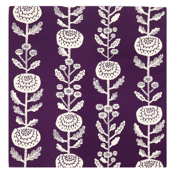 風呂敷 日本製 50cm幅 中巾 リバーシブル 菊 キク きく 花 濃紫 黄色 和 京の両面おもてなし 綿100％ 粋 モダン 北欧 テーブルクロス インテリア スカーフ リメイク タペストリー ワイン包装 ペットキャリー プレゼント 贈り...