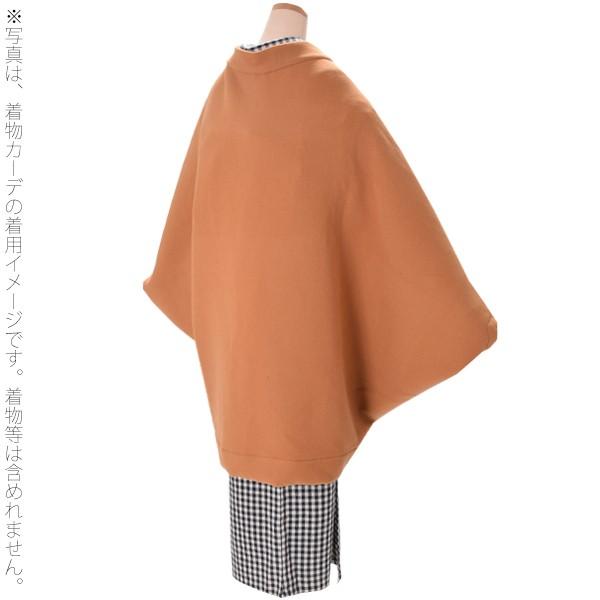 【Prices down】防寒 ウールコート 和装コート 着物カーデコート「キャメル」ss2512hor35 Prices down3）着物 コート ウール 着物カーデコート 秋 冬「キャメル