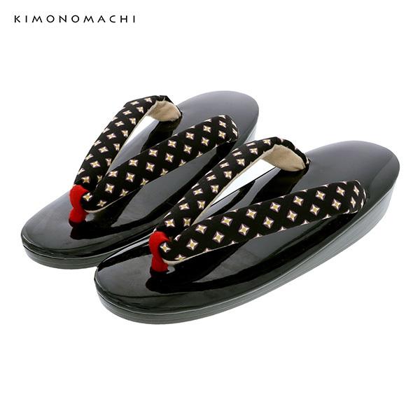 普段履きできる可愛いカジュアルな草履をオリジナルでつくりました。鼻緒も台も日本製、すげ加工も国内ですので耐久性があります。ややゆったりめの台ですので、幅広さんでも履きやすいタイプに草履です。【商品内容】草履1点【カラー】鼻緒は黒地に落ち着い...