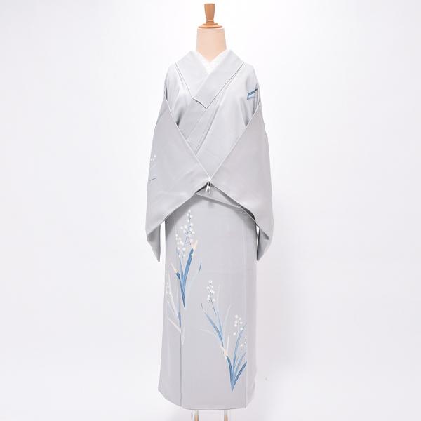 【商品ランク】中古C衿　右袖（外側・内側ともに）に所々汚れあり【商品内容】お仕立て上がり訪問着1点【サイズ】身丈149cm/裄64cm/袖丈45cm【品質】正絹【商品の状態について】・中古Ａ…使用にあたり問題のない商品畳み跡はあるが新品のま...