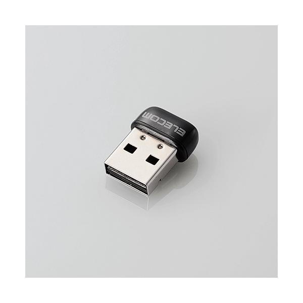 エレコム　WDC-433SU2M2BK　433Mbps　USB無線超小型LANアダプター 126