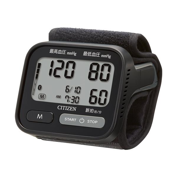 シチズン・システムズ　CHWH803　CITIZEN　手首式血圧計　Bluetooth通信機能搭載　ブラック 46