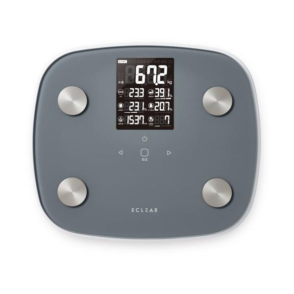 エレコム　HCS-FS05GY　体組成計　グレー 46