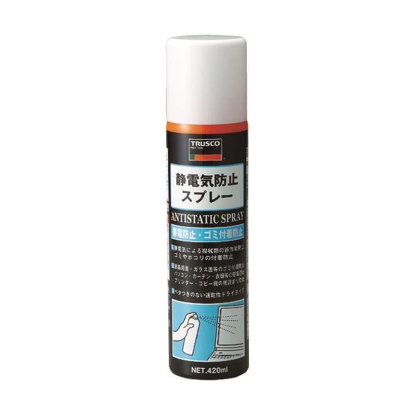 TRUSCO 静電気防止スプレー 420ml TC-SB420    867