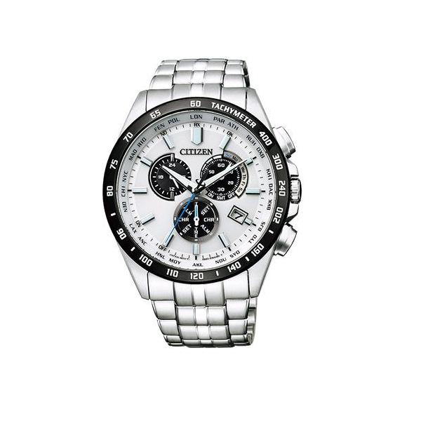 シチズン　CB5874-90A　CTIZENコレクション　エコ・ドライブ電波時計　ダイレクトフライト　クロノグラフ 820