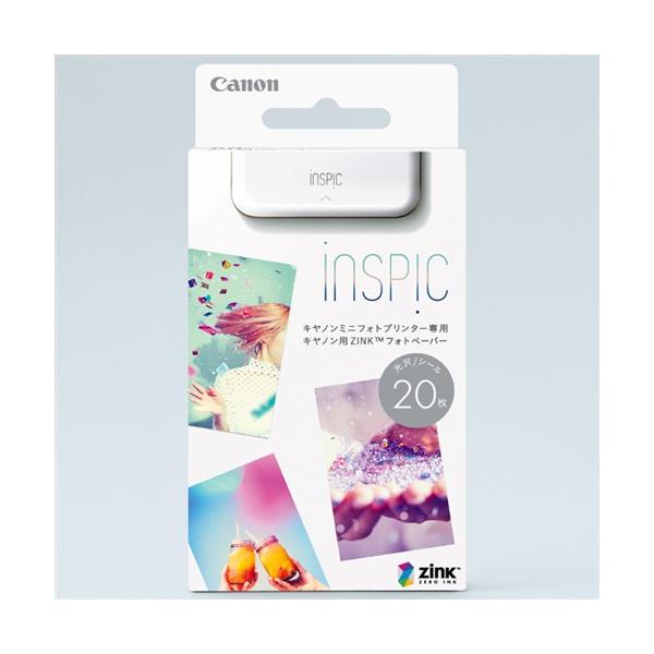 インク　キヤノン　純正　写真用紙　ZP203020　iNSPiC専用フォトペーパー　20枚 119