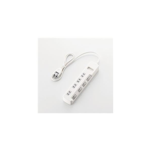 エレコム　T-E5A-2430WH　個別スイッチ付　省エネタップ　3.0m　ホワイト 131