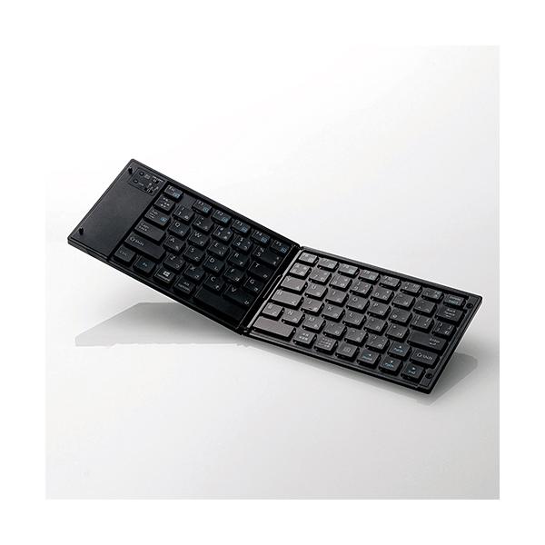 エレコム　TK-FLP01BK　ワイヤレスBluetoothキーボード　ブラック 131