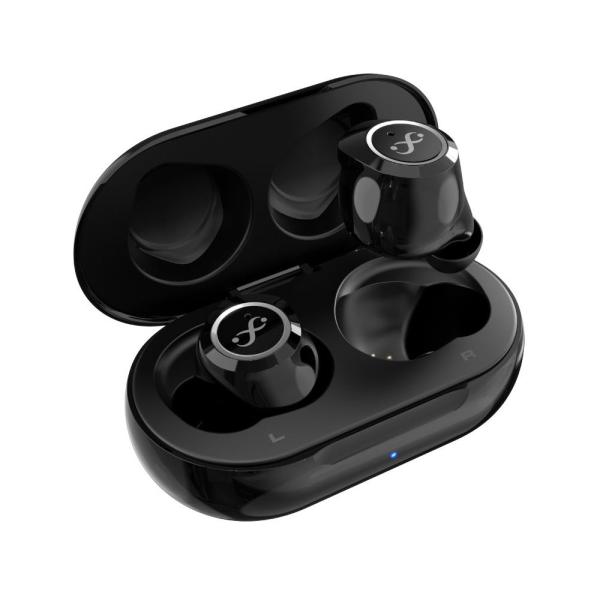 多摩電子工業　Bluetoothフルワイヤレスイヤホン　ブラック　タッチセンサー　TBS53K 24