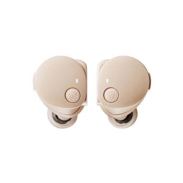 オーディオテクニカ　ワイヤレス　イヤホン　ノイズキャンセリング　IP55　最大25時間　USB-C　ATH-CKS50TW2　BG　ベージュ系 21
