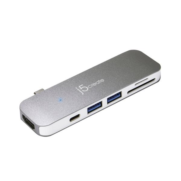 j5　create　JCD386　JCD386　7-in-1　Ultra　drive　dock　パワーデリバリー対応　スペースグレー 126