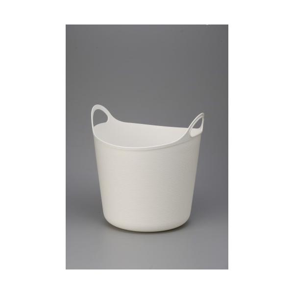 [幅39×奥行38×高さ41cm]　イノマタ化学　アルゴバスケットL　ランドリーバスケット　収納　ホワイト 446