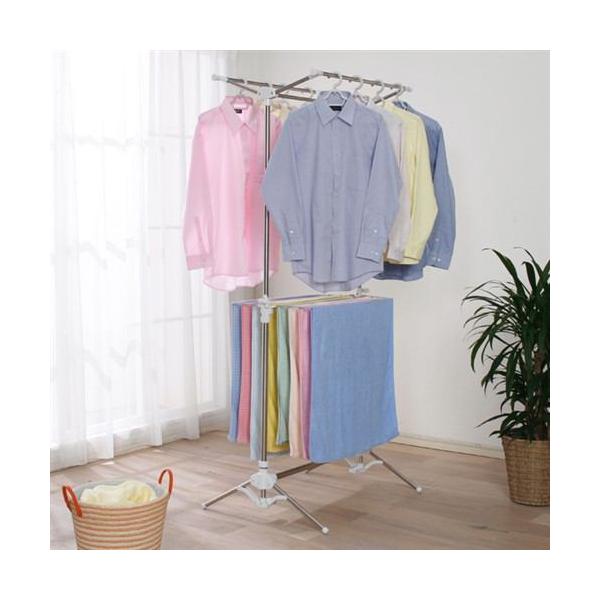 ステンレス室内物干し　CLS-800SER　840×660×1,320〜1,800mm 446