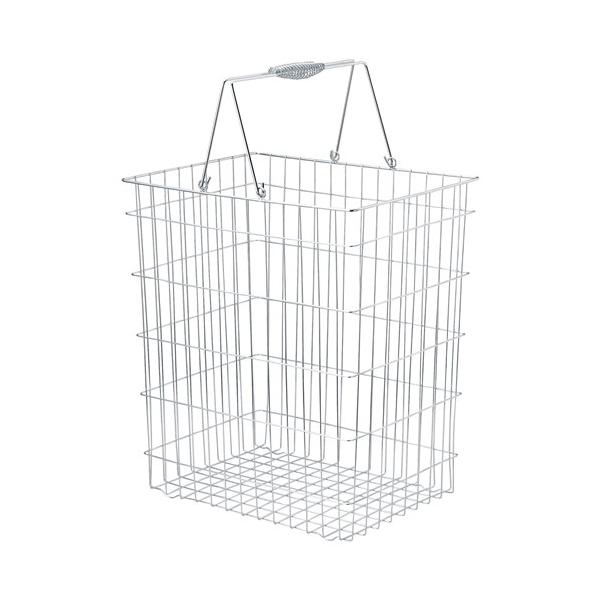 ちどり産業　55-18　ランドリーバスケット　シルバー 446