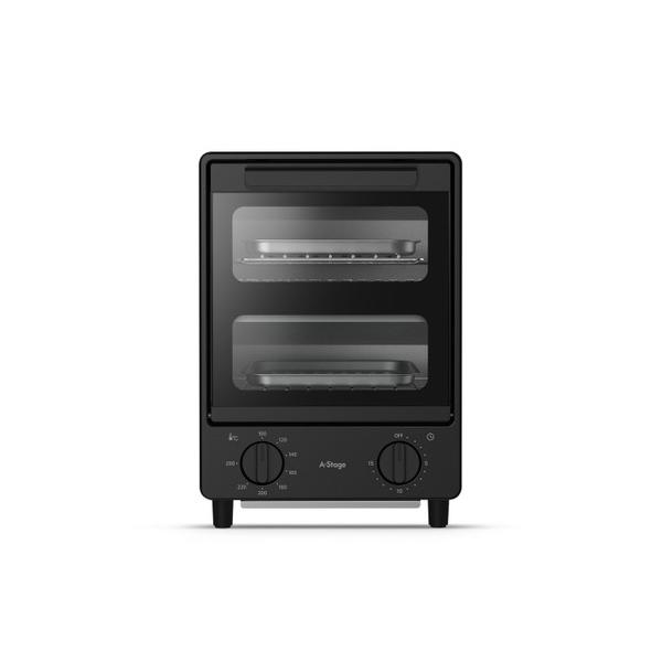A-Stage OT01A-BK 爆速リベイクトースター 2段式オーブントースター ブラック 44