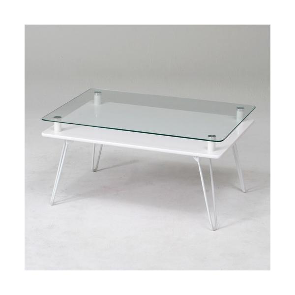 ディスプレイテーブル　クラリス　WH　ホワイト　2人 448