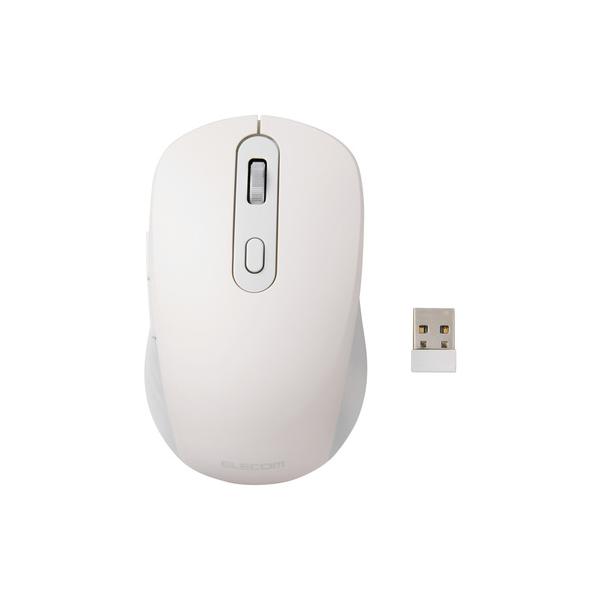 エレコム M-MY35MBSXWH ワイヤレスマウス 充電式 6ボタン Bluetooth・Windows・Mac対応 ホワイト 131