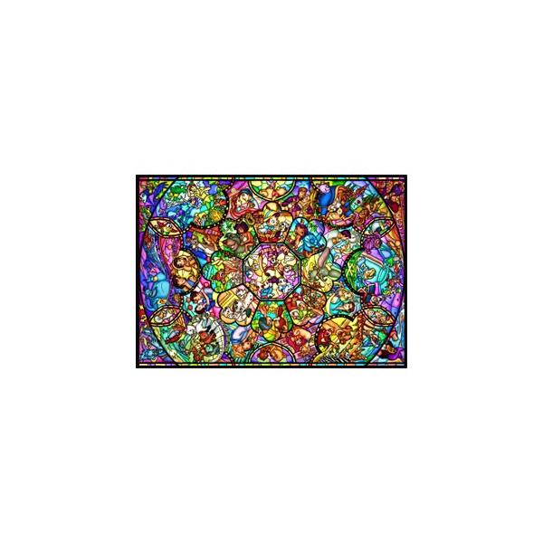 テンヨー　ジグソーパズル　500ピース　ディズニー　キャラクター　ジグソーパズル　オールスターステンドグラス 885