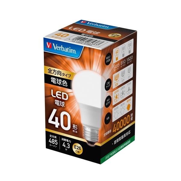 Verbatim　LDA4L-G／FBV2　全方向LED電球　電球色 71