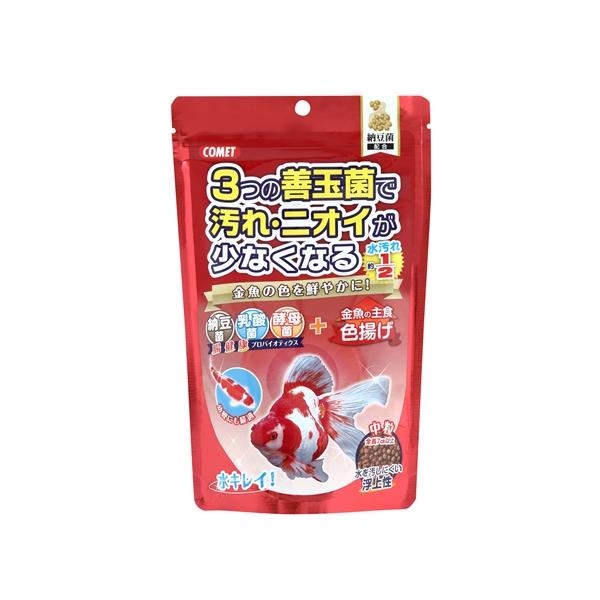 イトスイ 金魚の主食 納豆菌 色揚げ 中粒 ２００ｇ  866