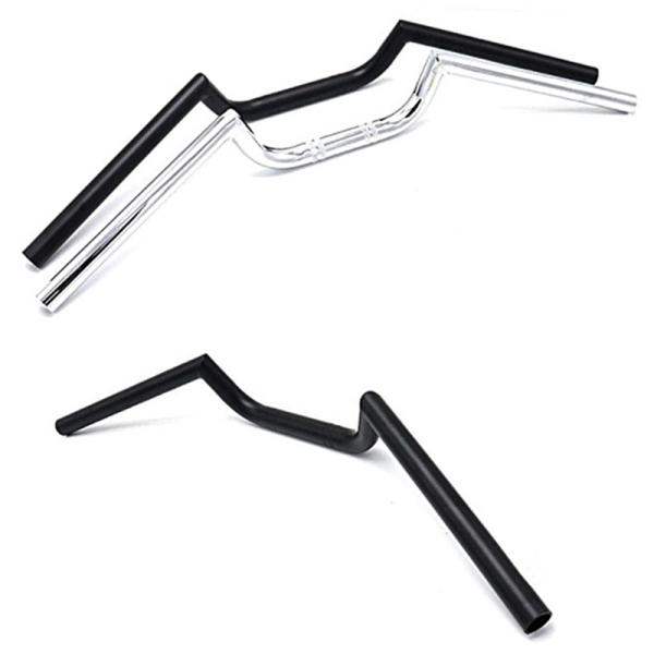 【材質】製品の材質：鉄(スチール)製品重量：800g【備考】こちらのハンドルバーの径は7/8インチ、22.2ｍｍとなります。車両の径を よくお確かめの上、ご購入下さい。■テーパーハンドルの車種には適合しないか、大掛かりな改造が必要になります...
