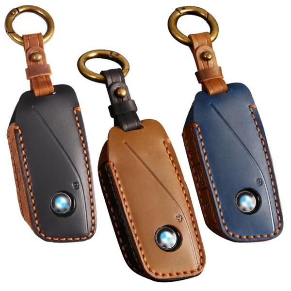 【ご確認】２枚目の適合キー画像と、実物キーをご確認下さい。車種名が同じでも、年式等で形状が異なる場合が御座います。【内容/材質】キーケース：牛革キーホルダー：亜鉛合金天然の牛本革を使用しており、自然な風合いが魅力です。天然素材特有のわずかな...