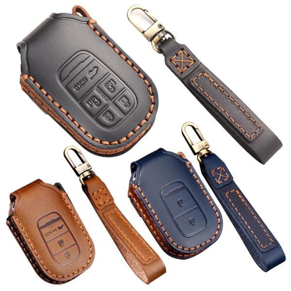 【ご確認】２枚目の適合キー画像と、実物キーをご確認下さい。車種名が同じでも、年式等で形状が異なる場合が御座います。【内容/材質】キーケース：牛革キーホルダー：亜鉛合金天然の牛本革を使用しており、自然な風合いが魅力です。天然素材特有のわずかな...