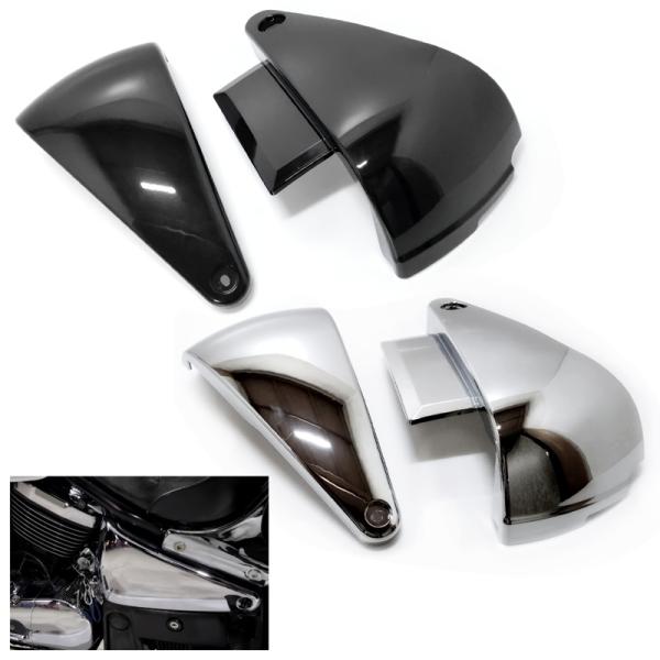 【適合】純正サイドカバーと互換性があります。サイズが同じため、ポン付けが可能です。VN400  バルカン400   1995-1997VN400  バルカン400-2 1995-1998VN400  バルカン400 クラシック 1996-1...