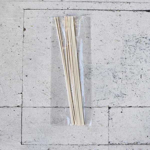 1袋10本入り。リードディフューザー専用　交換用ラタンスティック。サイズ：3mm×23cm