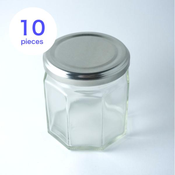 キャンドルワックスを注いでオリジナルキャンドル制作にお使い頂けるガラスジャーです。蓋は全2色（シルバー・ゴールド）からお選びいただけます。※海外製品のため、ゆがみや気泡、キズがある場合がございます。予めご了承ください。■口径：5.4cm■高...