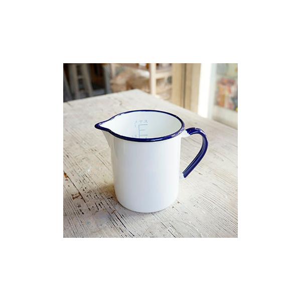 キャンドル制作に必要な条件を満たしたホーロービーカーです。■サイズ：高さ約13.5cm×直径約12cm×幅約19cm(注ぎ口 取っ手含む)※「noda horo」「made in japan」と記載したシールの貼り付けが無くなりました。※一...