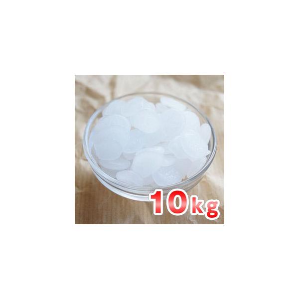 使いやすいペレットタイプ。キャンドル制作に使うワックスの中でも高品質かつ安定した商品です。1kg×10袋のセットでお届けいたします。■融　点：58℃■引火点：234℃■形　状：ペレット状■生産国：日本代表的なキャンドル用ワックス。石油の精製...