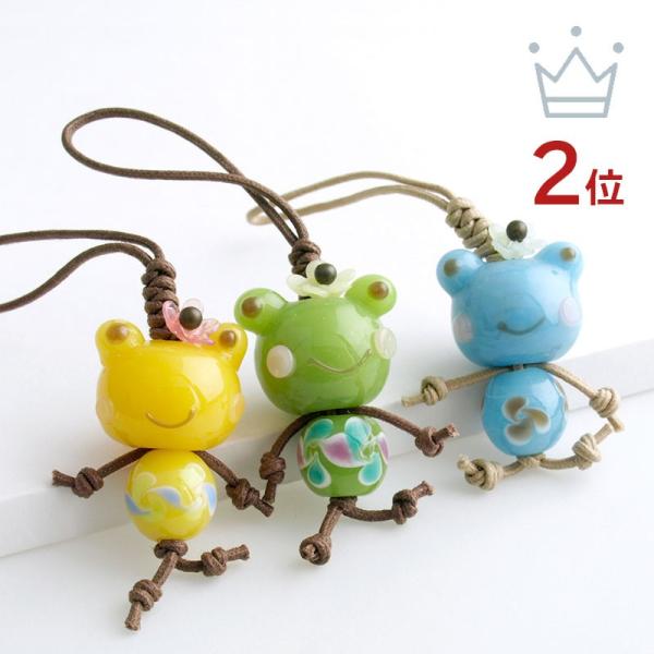 企画からとんぼ玉の制作、アクセサリーの組み立てまで、すべてきなりがらすのオリジナル制作です。【商品詳細】◆サイズ◆全体の長さ：約L90mmとんぼ玉サイズ：約φ18mm×H16mm◆素材◆ぷちフラワーS、ワックスコードφ1.2mm、丸頭Tピン...