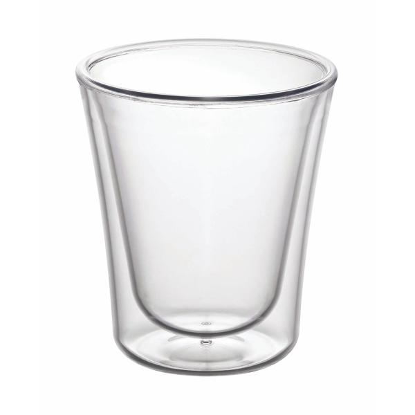 割れないトライタン製のダブルウォールグラスが登場しました。乳児用品や医療部品にも使用される高い安全性。子供も安心して使えます。熱が伝わりにくい二重構造で、保冷に優れ、冷たい飲み物も結露しにくい。商品サイズ：直径88×100mm商品重量：99...