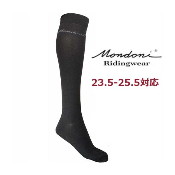 ショーソックス薄手でベーシックなライディングソックスです。※厚底タイプではありません。乗馬ブーツが履きやすい全体に薄いソックスです。MONDONI BASIC　SHOW SOCKS◇ブランド MONDONI（モンドーニ）◇カラー 　ブラック...