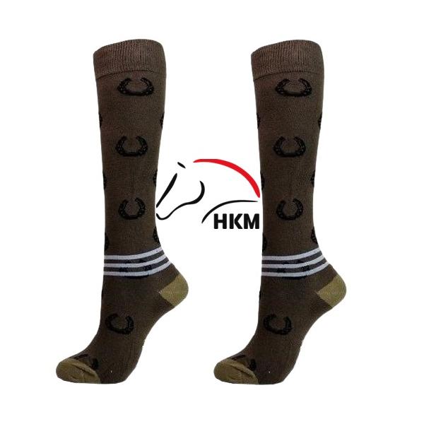 蹄鉄柄がかわいい  HKM cardiff カーディフソックス薄手で通気性と伸縮性の良いライディングソックス。柔らかく、吸湿性と速乾性に優れた快適な靴下です。厚底タイプではありません ◇ブランド  HKM  エイチケーエム◇素材  80% ...