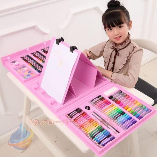 ■商品名お絵描きセット 2歳 3歳 4歳 5歳 6歳 7歳 本格的 色鉛筆 水彩色鉛筆 クレヨン 絵具 文房具セット 入学 入園 祝い カラーペン 208色 男の子 女の子 キッズ■商品説明お子様のお絵描きにぴったりなセット♪色鉛筆、カラー...