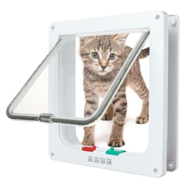 猫ドア ペットドア 工事不要 出入り口 猫扉 引き戸用 後付け キャットドア 猫用ドア 取り付け サッシ 猫 犬 DIY 室内 ロック ペット 簡単 出入口 薄型