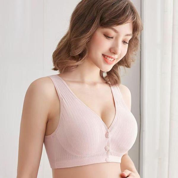 商品名・授乳ブラ2枚セット素材・外側 コットン95％ スパンディックス５％・内側 コットン100％カラー・ベージュ・ピンク・グリーン×グレーサイズ・LB80/C80 トップバスト93-98 アンダーバスト78-82・XLB85/C85 トッ...