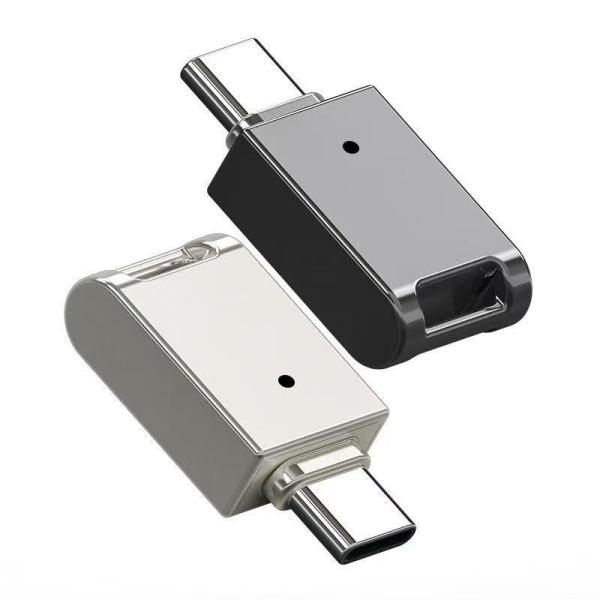 【仕様】商品名：Type-Cメモリコネクタ：Type-C容量：64GB材質：亜鉛合金サイズ：32*23*9mm重量：約20gカラー：ブラック、ゴールド対応機種：Type-Cコネクタを持つスマホ（OTG機能が必要）、バソコンなど【特徴】●容量...