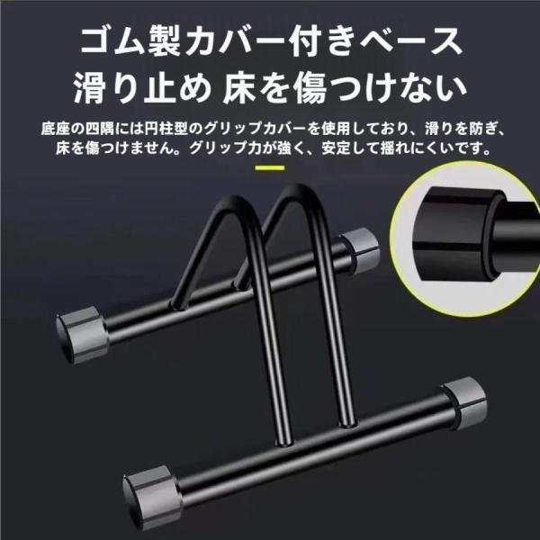 1?3台用自転車スタンド【サイズ】1台：(約)W30cm×D37.52台：(約)W30cm×D73.2×H24cm3台：(約)W30cm×D106×H24cm【対応タイヤサイズ】幅5cm以下【アンカー穴】10mm駐輪 駐輪スタンド 駐輪場 ...