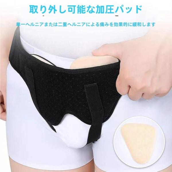 ※サイズ表の実寸法は商品によって1-3cm程度の誤差がある場合がございます。※使用方法：1、腰椎固定ベルトを開き、パッドを取り付けます。2、ズボンを履くようにベルトを着用します。3、パッドが患部に当たるようにし、お好みの強さで圧迫しながら腰...