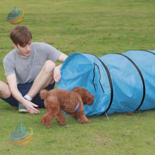 プレイトンネル ペットトンネル 子供用 大中小型犬 猫 小動物 室内 室外！折りたたみ式 ペットトンネル！                                    トンネルの置き方や向き方を自由に変えることができ、自分の好きな...